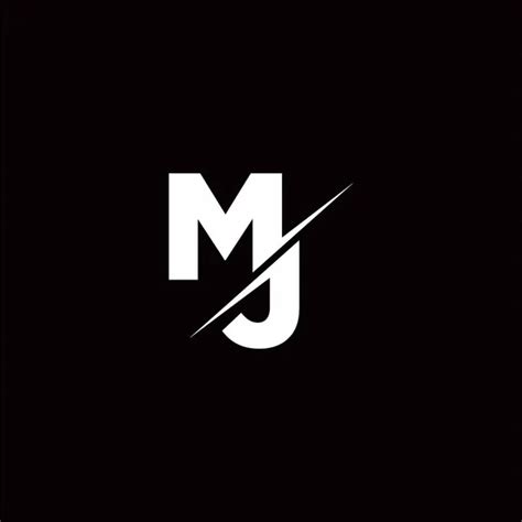 Mj Initials Imágenes De Stock De Arte Vectorial Depositphotos