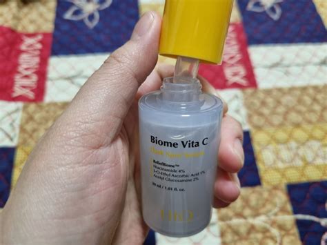 유이크 바이옴 비타씨 잡티세럼으로 기미와 잡티 홈케어 하세요 네이버 블로그