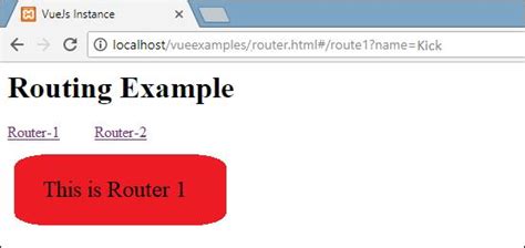 What Is VueJs Routing VueJs Tutorials Tutorials Link