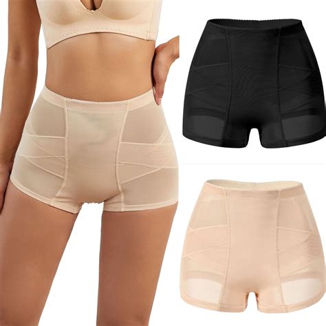 Elainilye Fashion Body Shaper Tummy Control Shapewear Buttock Butt