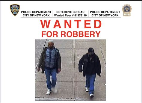NYPD 110th Precinct On Twitter SE BUSCAPOR ROBO La Unidad De