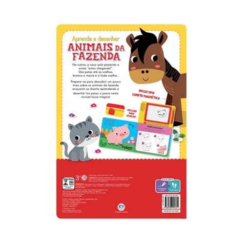 Livro Lousa Animais Da Fazenda Ciranda Cultural Up Brinquedos