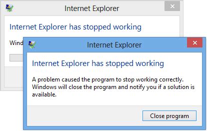 FIX Internet Explorer Crashes In Windows