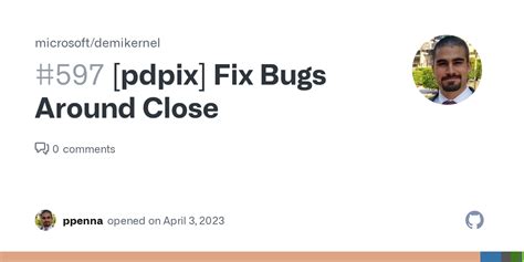 Pdpix Fix Bugs Around Close Issue 597 Microsoft Demikernel GitHub