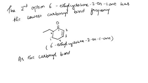 Solved Which Of The Following Compounds Has The Lowest Carbonyl