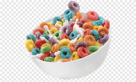 아침 시리얼 Kellogg S Froot Loops Cereal Flavor Breakfast Png Pngegg