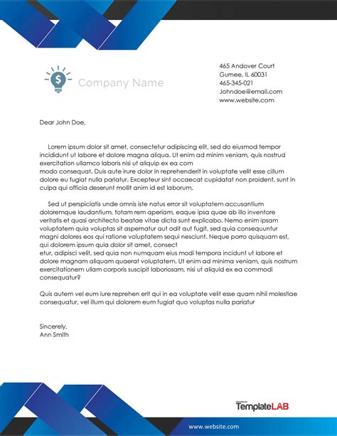 Free Business Letterhead Templates