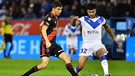 River vs Vélez 2 2 goles resumen y minuto a minuto del partido por