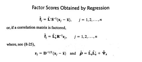 Chapter 2 Chapter 9 Factor Analysis Lecture Notes For Sta 6707 Multivariate Methods
