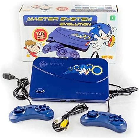 Cv Tec Toy Master System Evolution Blue Console