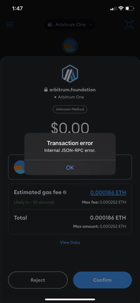 Getting Rpc Issues When Trying To Claim My Arb Rarbitrum