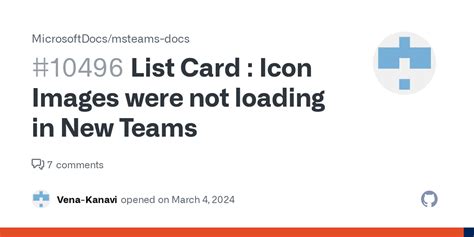 List Card Icon Images Were Not Loading In New Teams · Issue 10496