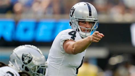 Sources Ex Raiders Qb Derek Carr Has Visit With Jets Abc7 New York