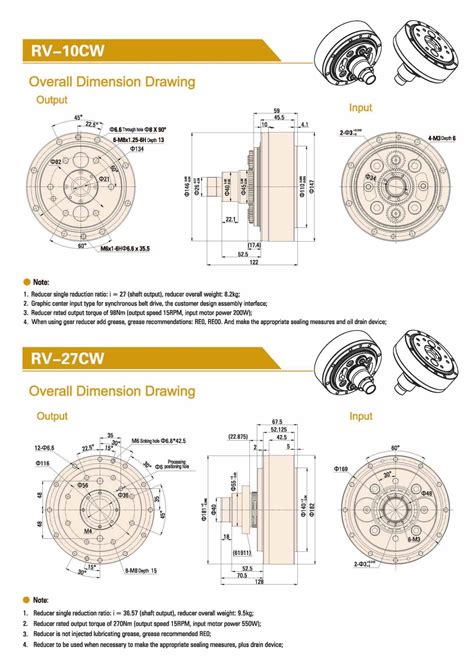 RV CM Series Robot Reducer Servo Gearbox Manufacturer