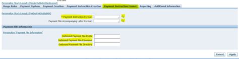 Oracle Applications Blog Payment Process Profiles In Oracle Apps R12