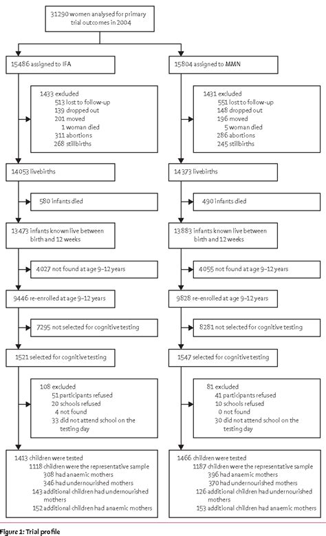Figure 1 From Maternal Multiple Micronutrient Supplementation And Other Biomedical And
