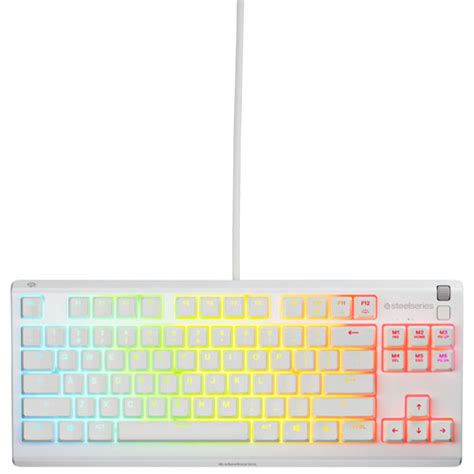 Steelseries Apex 3 Backlit Tkl Ergonomic Gaming Keyboard White Only