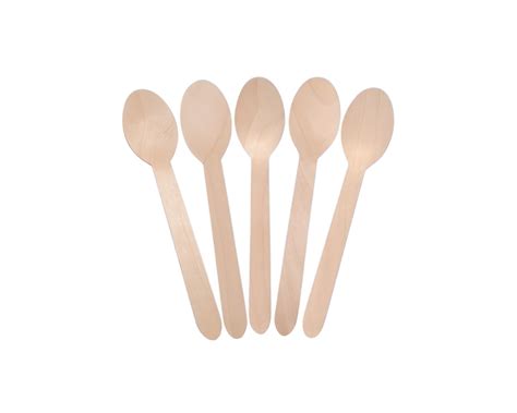 Maragebi Ge ერთჯერადი ხის კოვზი 100 ცალი