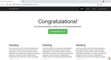 How To Install Yii2 Advanced Via Composer