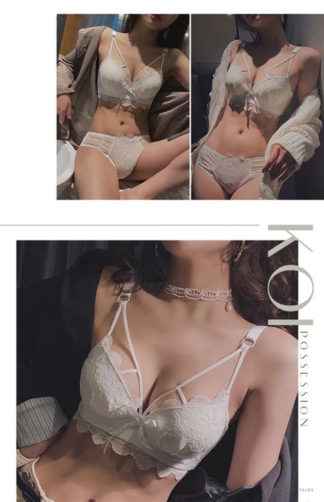 Soutien gorge Soutien gorge en dentelle sexy à bretelles doubles bords