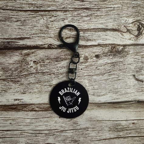 Brazilian Jiu Jitsu Keyring Etsy