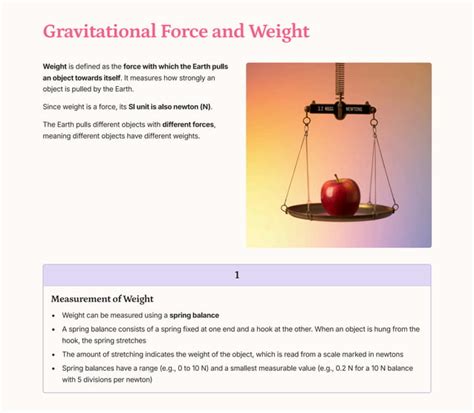 5exploring Forces Detailed Notespdf8th Class Science Curiosity Pdf