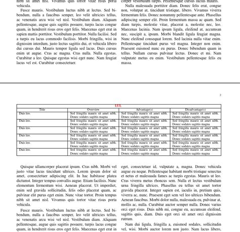 Tables How To Fill In Blank Columns Left By A Figure In Ieee Double