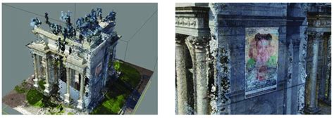 On The Left The Misalignment Of The Images On The Right The