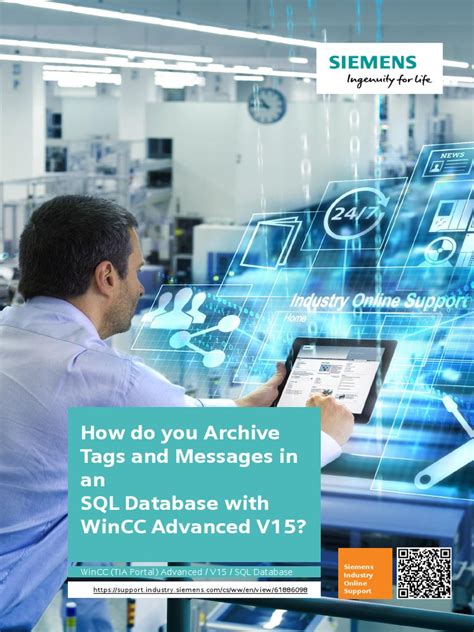 Wincc Adv Archive Sql Database En Pdf Microsoft Sql Server Databases