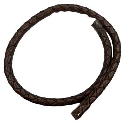 Strong Black Bolo Braided Leather Cord At Rs 30meter In Kanpur Id
