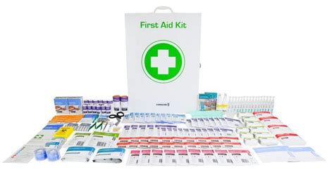 Workplace Metal Tough Food And Beverage First Aid Kit 1 100 People