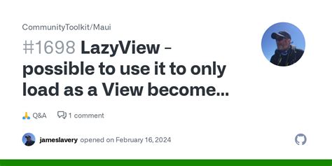 lazyview possible to use it to only load as a view becomes visible
