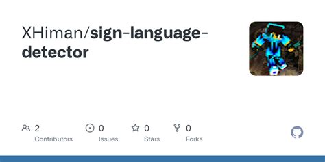 Github Xhimansign Language Detector