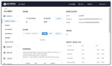 快速指引 讯飞开放平台文档中心