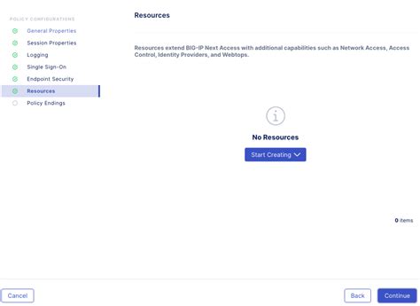 Lab 1 1 Create An Access Security Policy