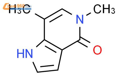 846542 43 6 4H PYRROLO 3 2 C PYRIDIN 4 ONE 1 5 DIHYDRO 5 7 DIMETHYL