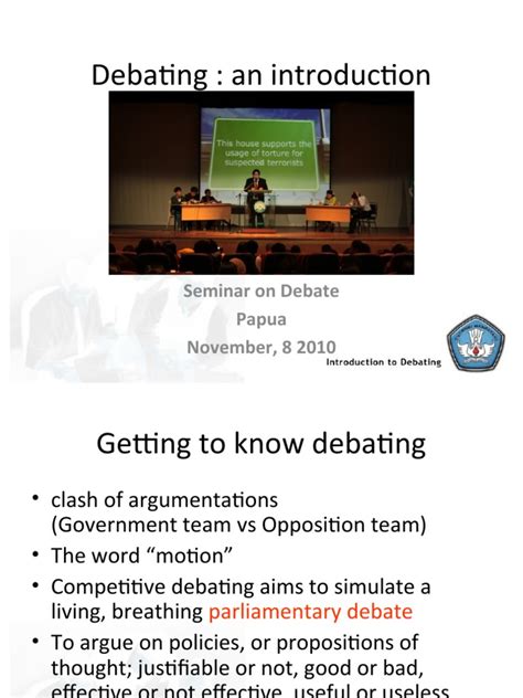 Presentation For Wsdc System In Papua Pdf Argument Philosophical Theories