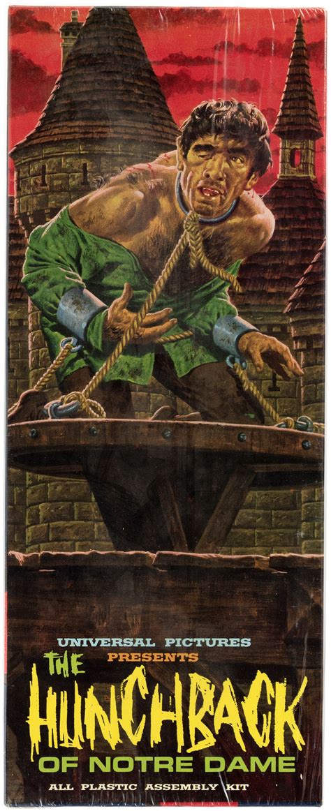 Hake S AURORA THE HUNCHBACK OF NOTRE DAME FACTORY SEALED BOXED MODEL