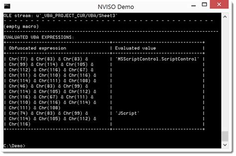 Analyzing An Office Maldoc With A VBA Emulator NVISO Labs