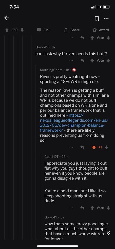 Why Riven Got Buffed Riotcobra Rrivenmains