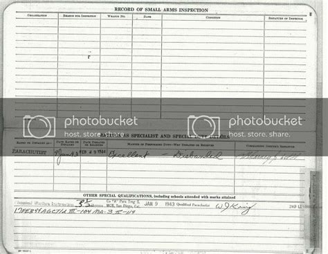 Usmc Named Para Marine Uniform With Service Record Uniforms Us