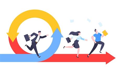 Premium Vector Agile Development Methodology Business Concept Flat Style Design Vector