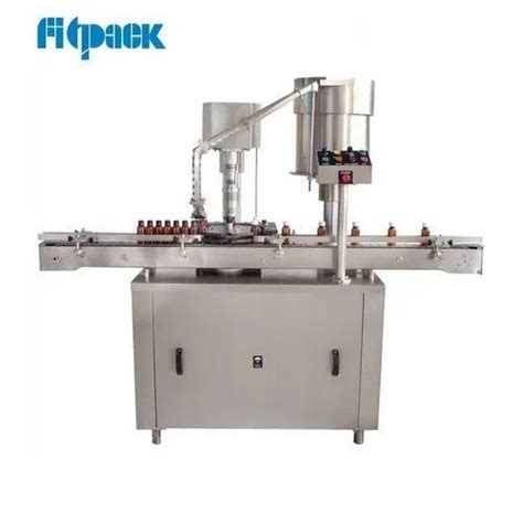 Fitpack Stainless Steel Automatic Bottle Capping System Machine For Industrial At Rs In