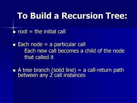 recursion annie calpe ppt download