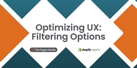 optimizing ux filtering options the pages media
