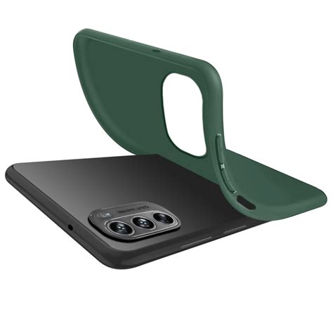 Etui Matowe Do Motorola Moto G G Zielone Szk O