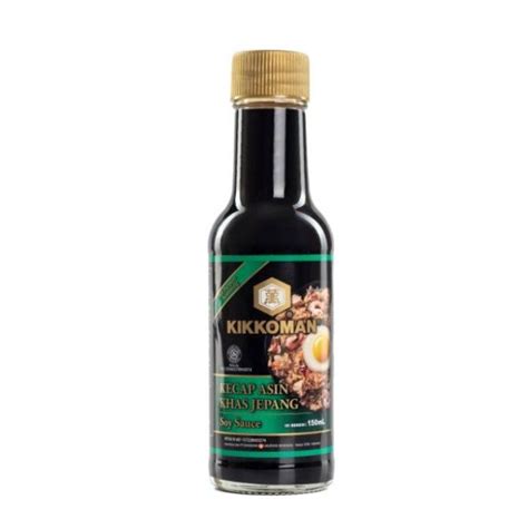 Kikkoman Soy Sauce All Purpose Botol Kecap Halal Shoyu 150ml