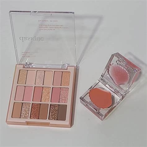 데이지크 🫧썸머코랄 기획 세트🫧 리뷰 내돈내산 데이지크 섀도우 팔레트 데이지크 듀얼 컬러밤 네이버 블로그