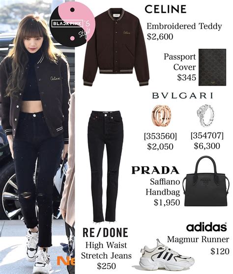 BLACKPINKs Style On Instagram 200113 ICN Airport Lisa Bpssstyle