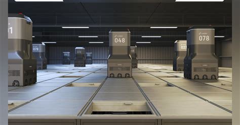 Robotic Inventory Storage And Retrieval System Material Handling And